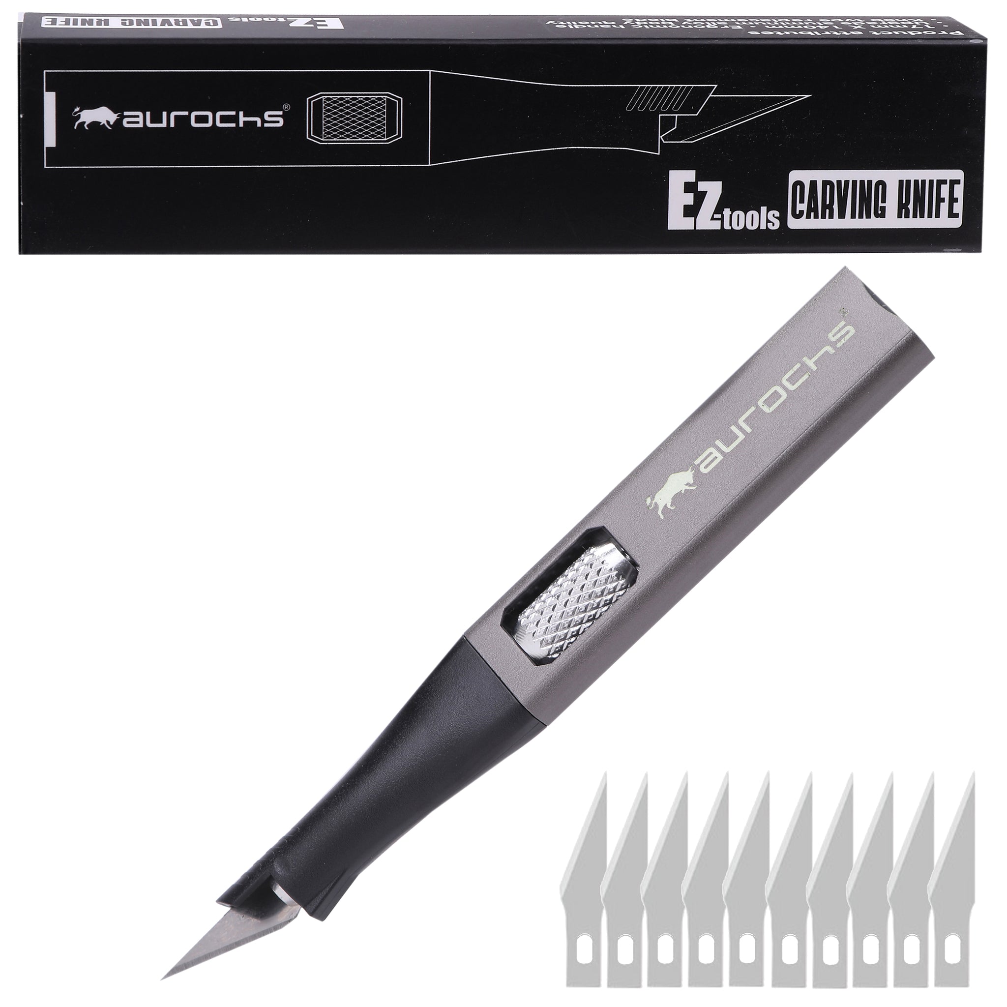 EZ-tools カービングナイフ 替刃 10枚付 – aurochs ONLINE STORE